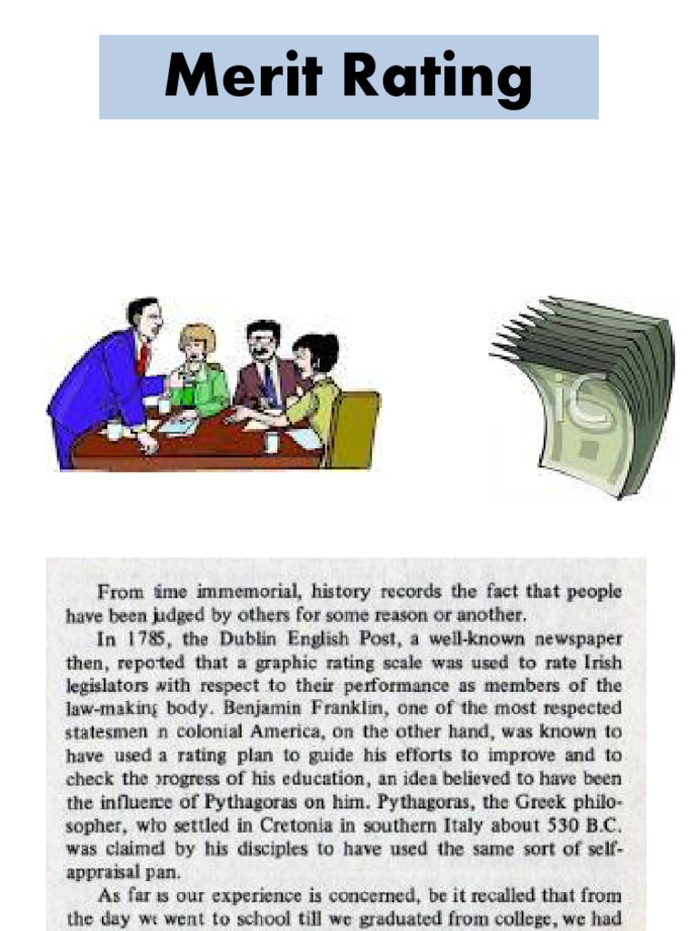 Merit Rating Chapter 8 PDF