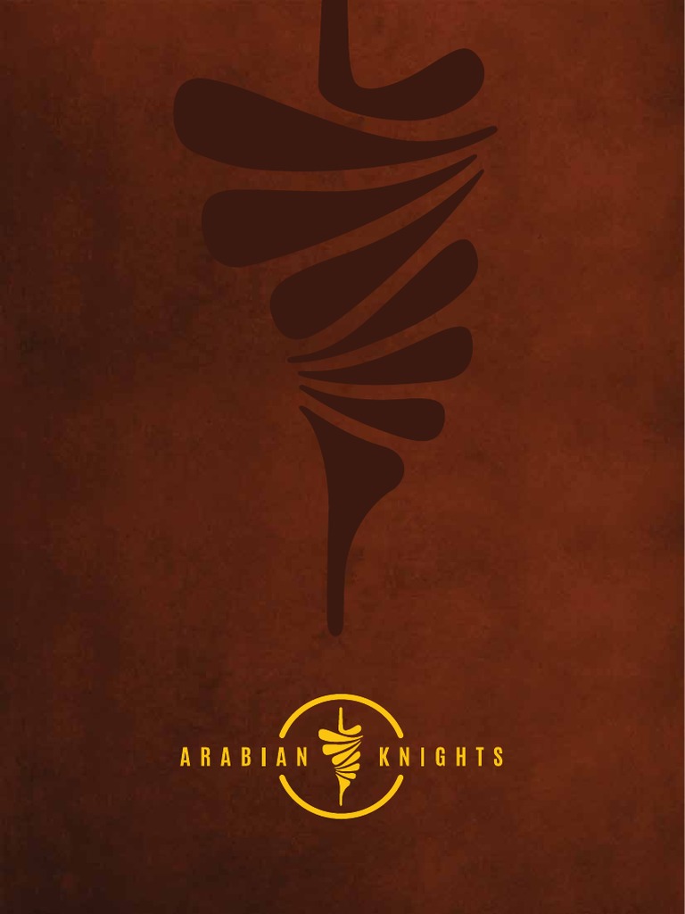 Arabian Knights Menu | PDF | Kebab | Middle Eastern Cuisine