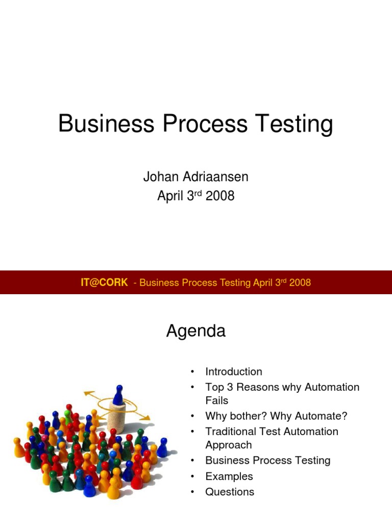 Business Process Testing | PDF | Microsoft Excel | Business Process