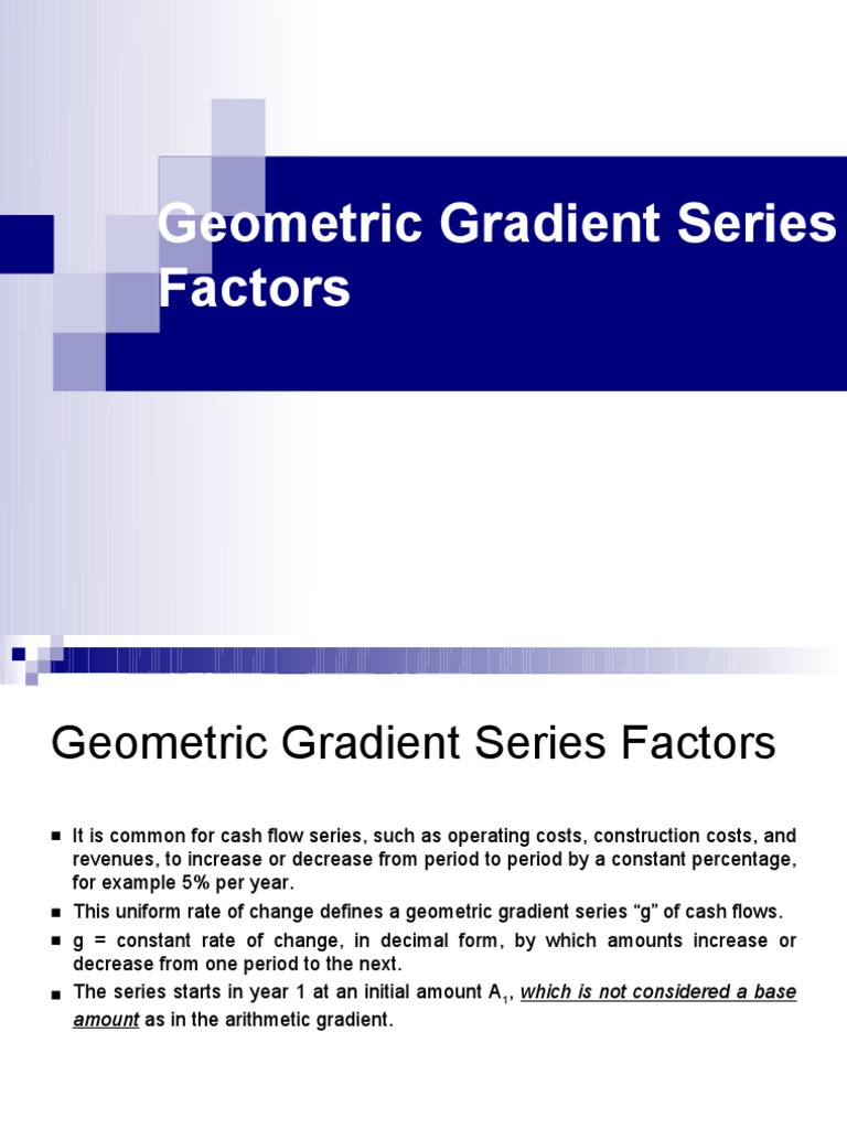 Economics (Geometric Gradient - chp#2) | PDF | Internal Rate Of Return ...
