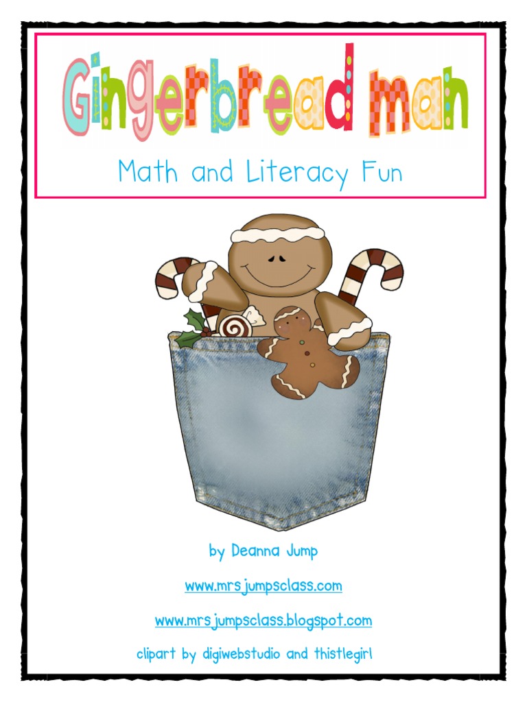 Gingerbread Man Math and Literacy Fun | PDF | Pie Chart | Chart