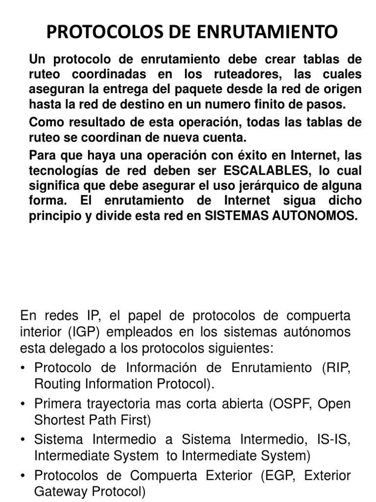 Protocolos de Enrutamiento Con Ejemplos | Enrutador (Computación) | Enrutamiento