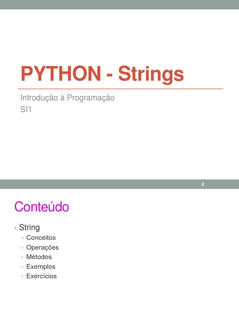 06 Python Strings String Ciência Da Computação Python Linguagem De Programação