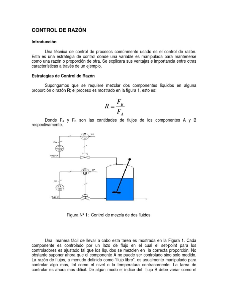 Control de Razon PDF | PDF | Linealidad | Medición