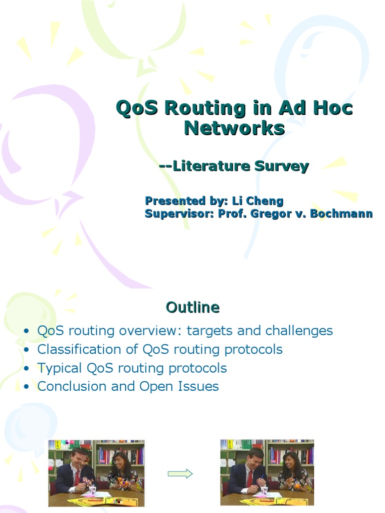 Qos Routing In Ad Hoc Networks Pdf Routing Wireless Ad Hoc Network