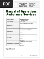 Ambulance Standard Operating Procedures | PDF | Ambulance | Emergency ...