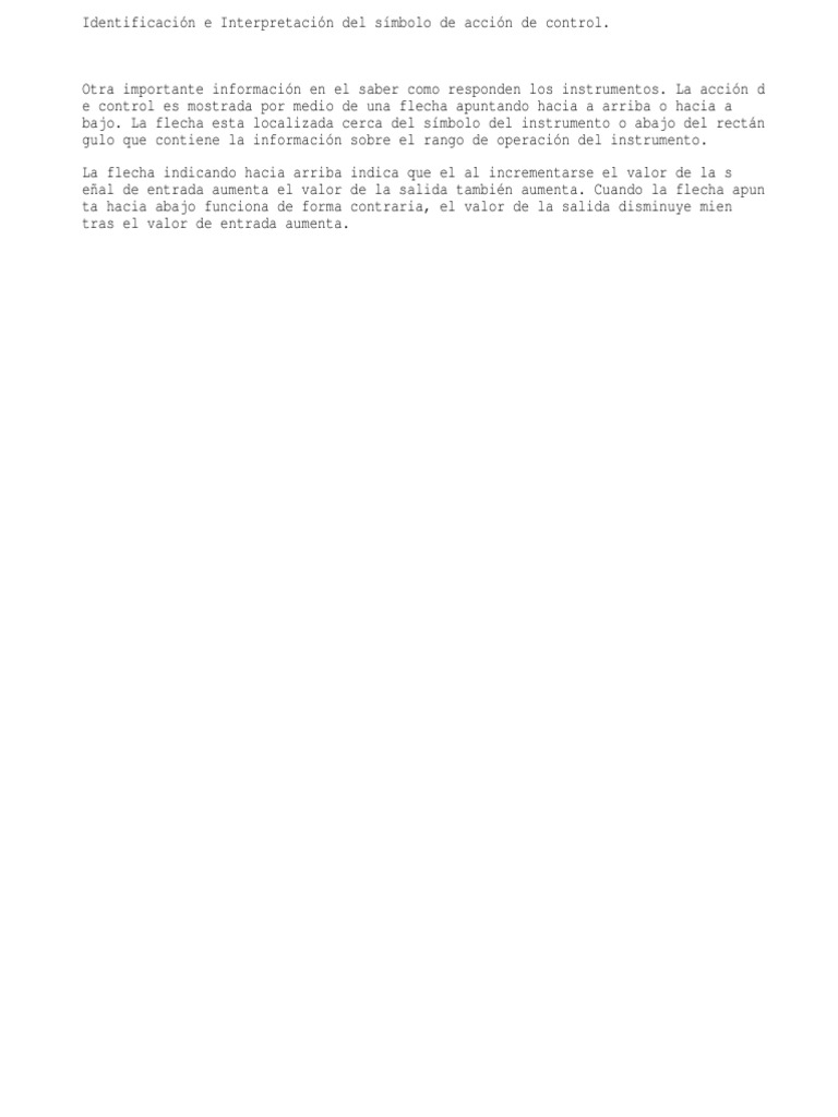 Interpretando símbolos de control: Cómo las flechas indican la ...