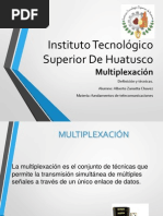 Tipos de Multiplexación | PDF | Inalámbrico | Ingeniería Electrónica