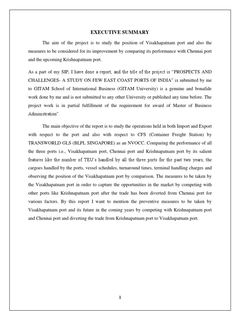 VCTPL Importance | PDF | Cargo | Containerization