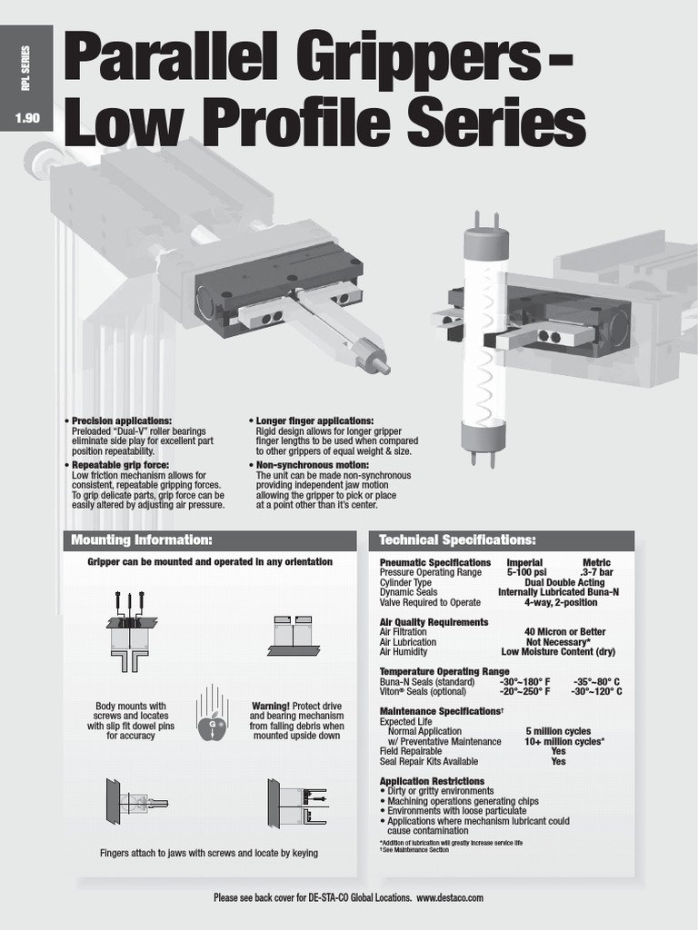 RPL RPLC | PDF | Bearing (Mechanical) | Screw