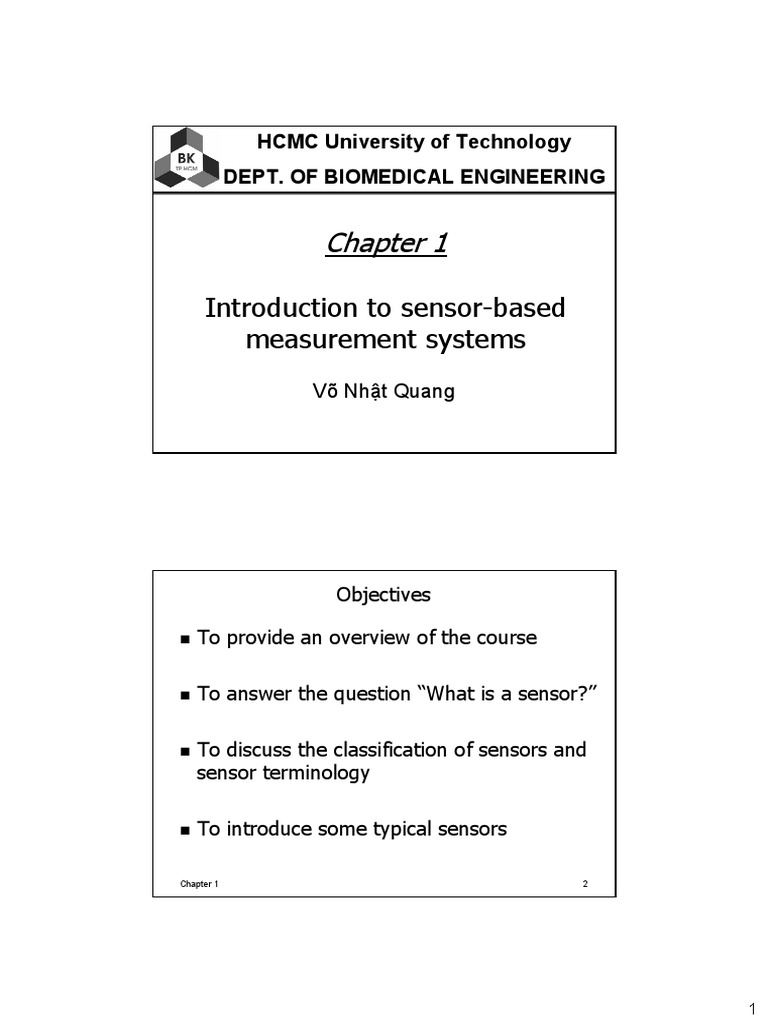 Introduction To Sensor-Based Measurement System | PDF | Sensor | Linearity