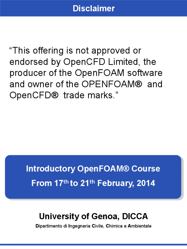 Open Foarm - Overview | PDF | Computational Fluid Dynamics | Source Code