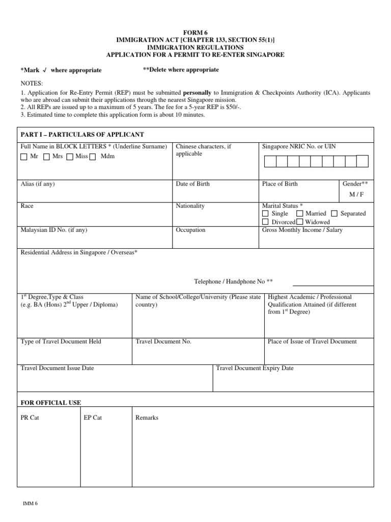 Form 6 | PDF