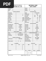API 610 11th Ed Datasheet | PDF | Pump | Bearing (Mechanical)