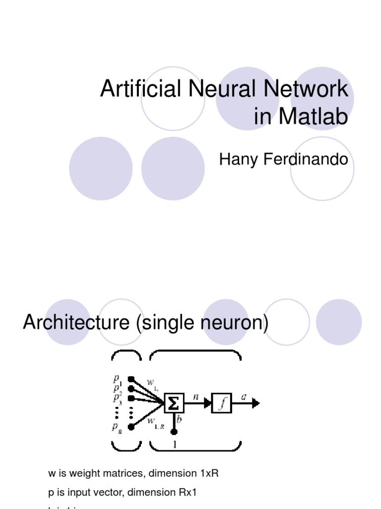ANN Matlab | PDF | Artificial Neural Network | Matlab