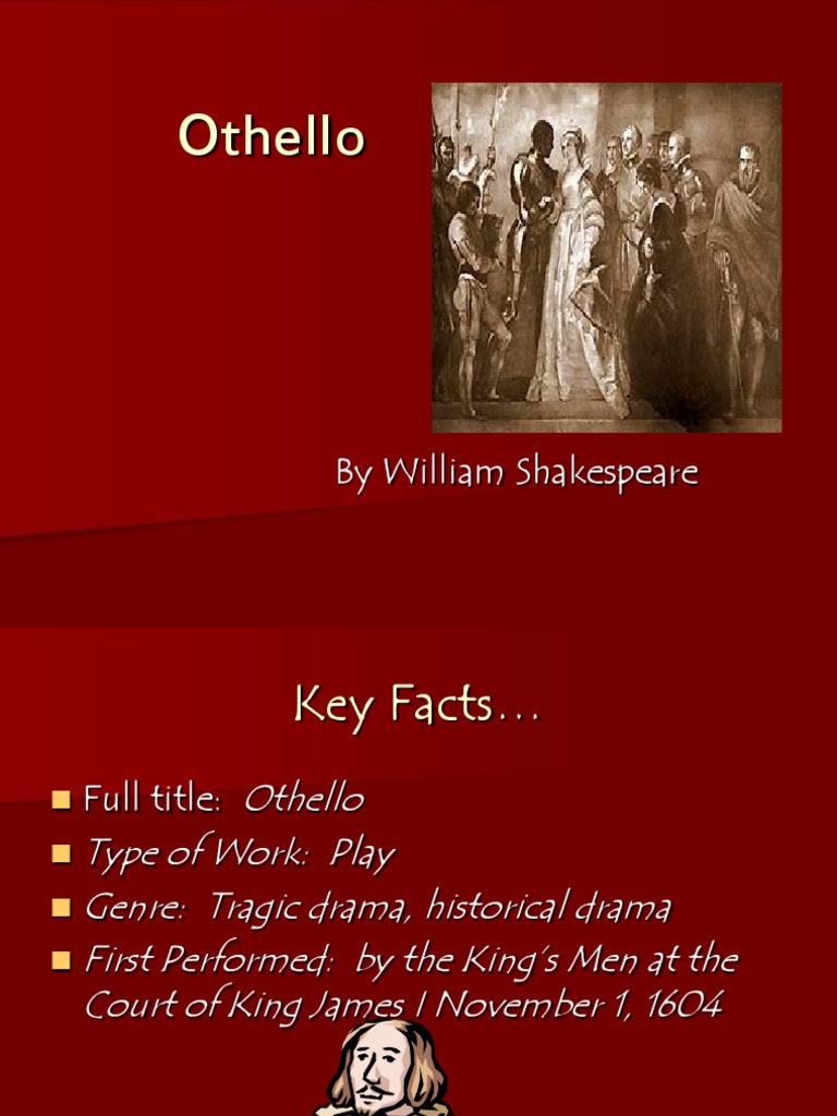 Othello Background Pdf Othello Iago