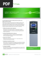 NCR SelfServ 23 Datasheet | PDF | Automated Teller Machine | Computing