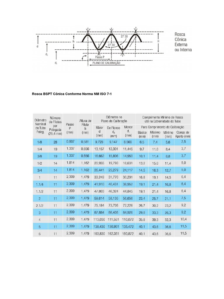 Rosca BSP - BSPT | PDF