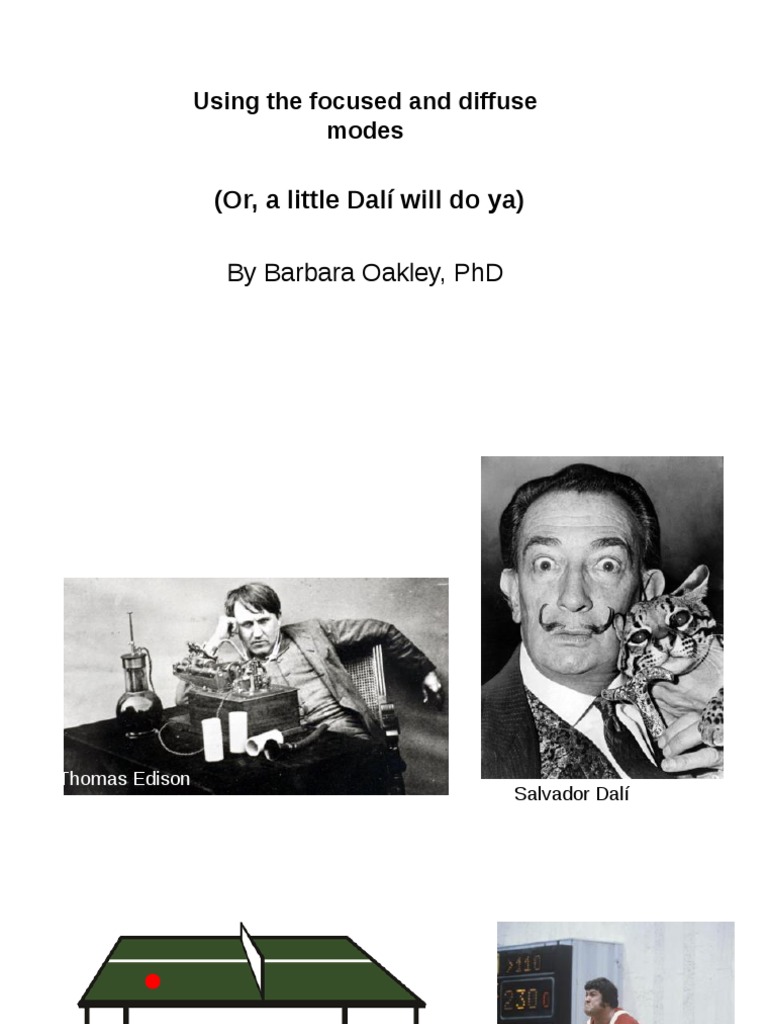 Focused vs. Diffuse Learning Modes | PDF | Foreign Language Studies