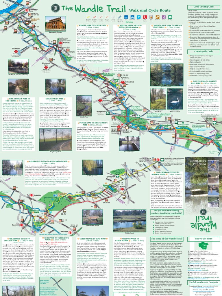 The Wandle Trail | PDF | Trail | Land Transport