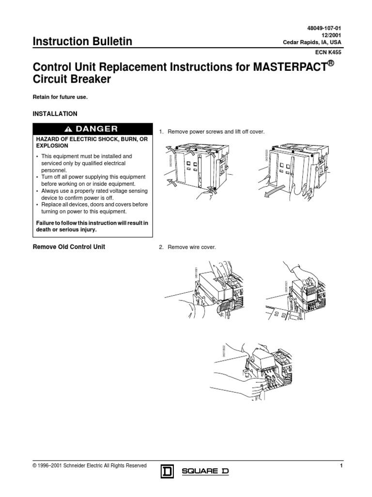 Masterpact M STRs | PDF | Electrical Engineering | Electricity