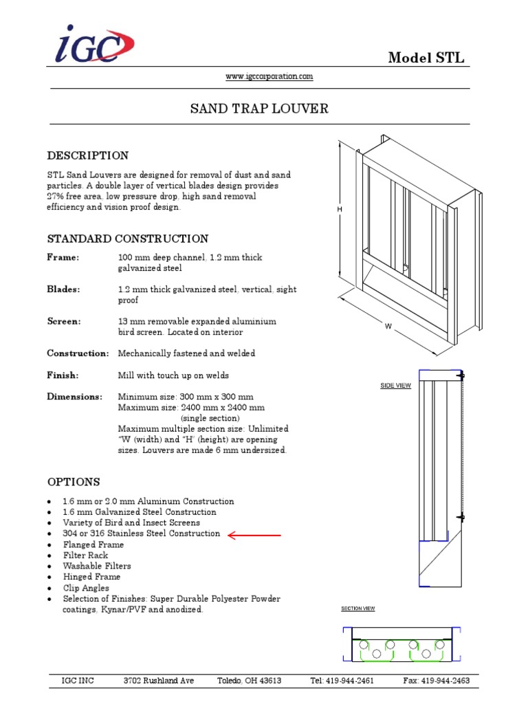 STL Sand Trap Louver | Sand | Framing (Construction) | Free 30-day ...