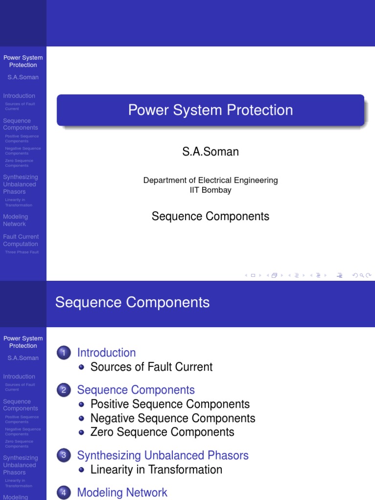 Power System Protection: S.A.Soman | PDF