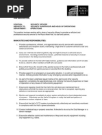 Night Check Security Report Format | PDF