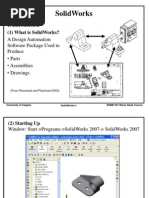 Basic Solid Edge V19 Tutorial | PDF | Button (Computing) | Cursor (User Interface)
