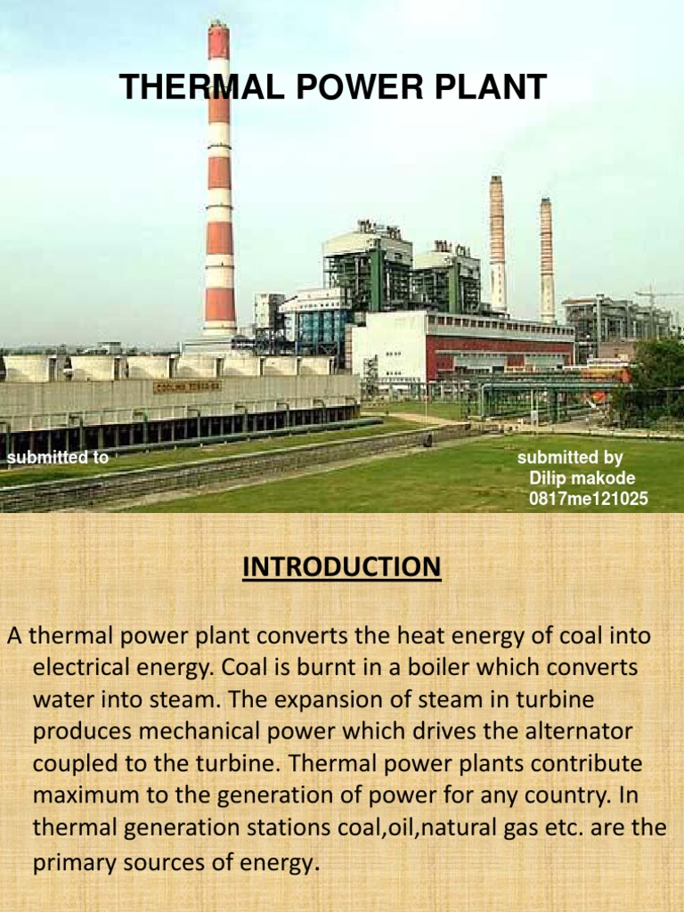 Thermal Power Plant | Boiler | Steam