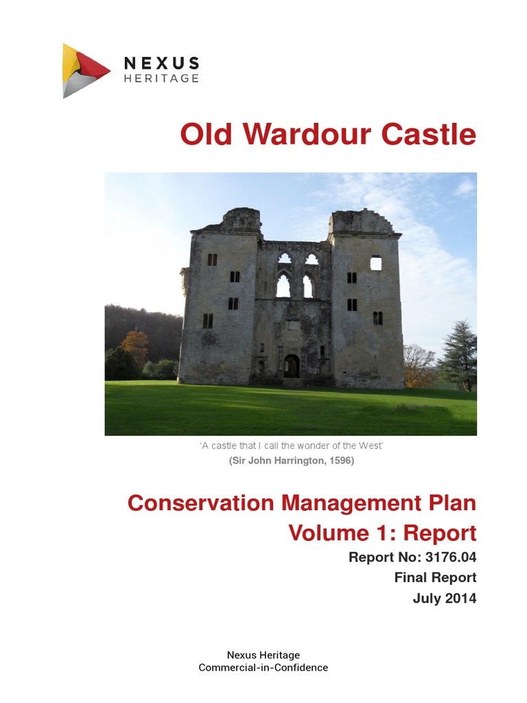 Old Wardour Castle Conservation Plan | PDF | Castle | Unrest