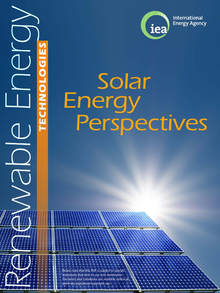 Solar Energy Perspectives | PDF | International Energy Agency | Solar Power