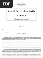 Integrated Science Syllabus JHS 1 - 3 | PDF | Educational Assessment ...