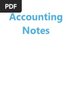 O Level Accounts Notes - All Pages | PDF | Depreciation | Debits And ...