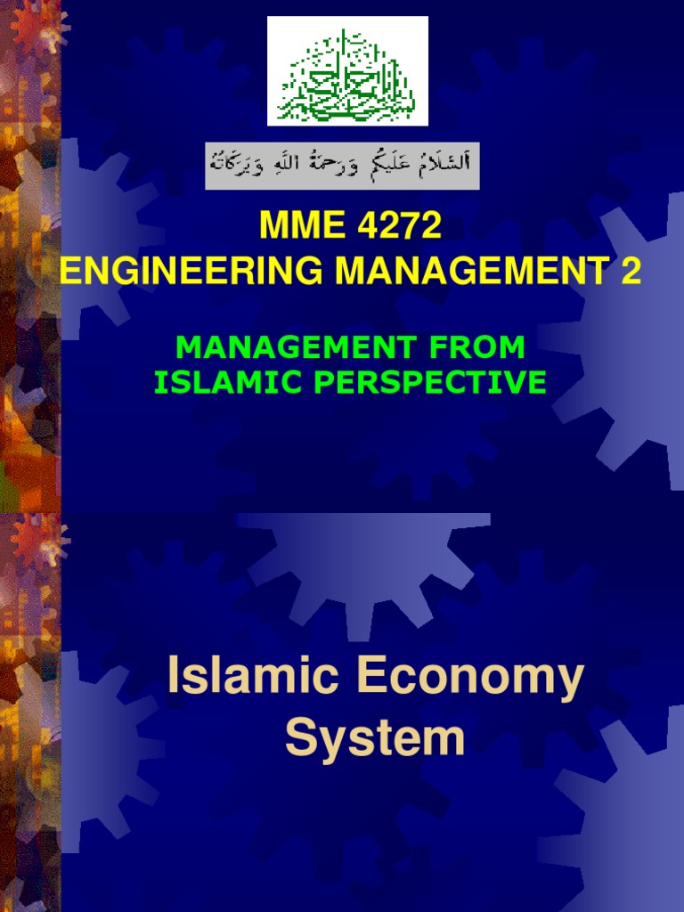 Islamic Management Principles Explained | PDF | Ulama | Economics