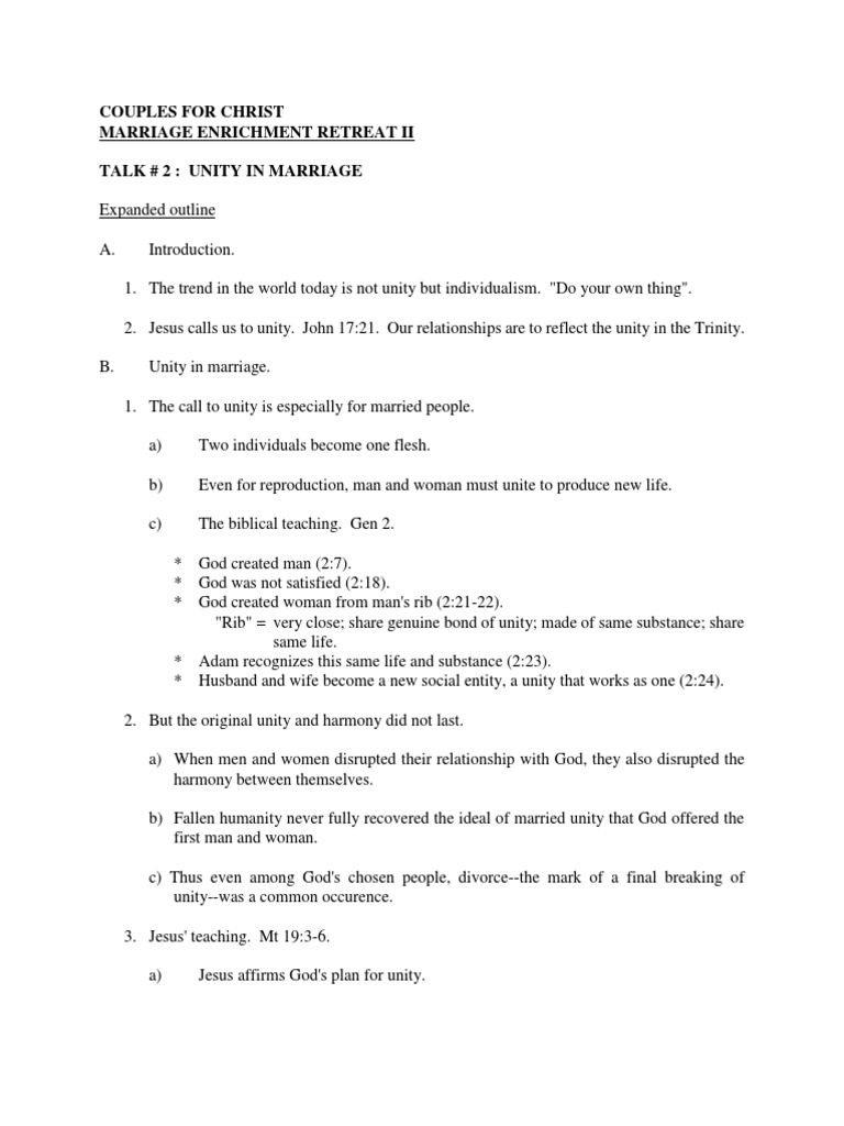 Couples For Christ | PDF | Marriage | Wife