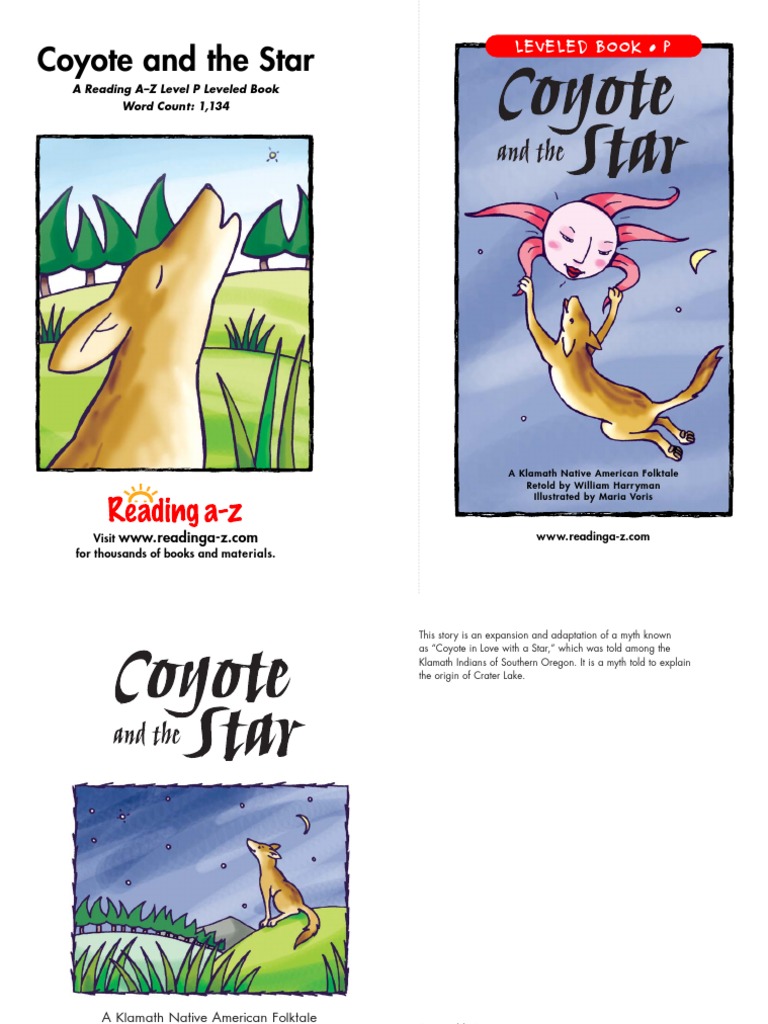 Coyote and The Star: Leveled Book - P | PDF | Coyote