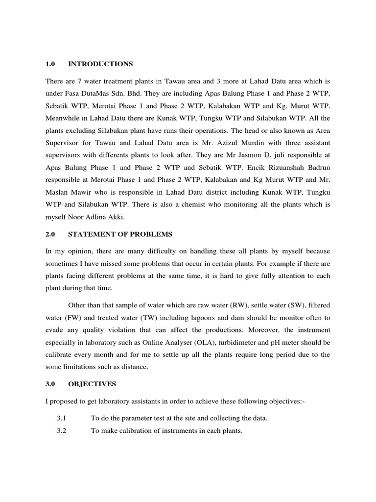 Proposal | PDF | Laboratories | Calibration