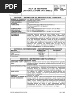 LGAF3e Safety PDF | PDF | Formaldehído | Agua