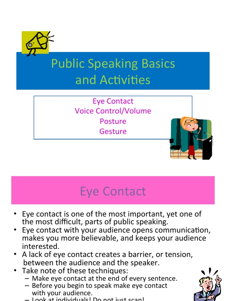 Public Speaking Essentials Guide | PDF | Language Arts & Discipline