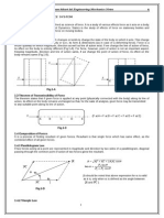 Engineering Mechanics Notes | PDF | Truss | Beam (Structure)