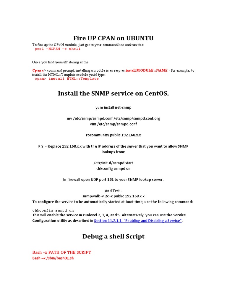 Fire Up Cpan On Ubuntu | PDF | Port (Computer Networking) | Windows Registry