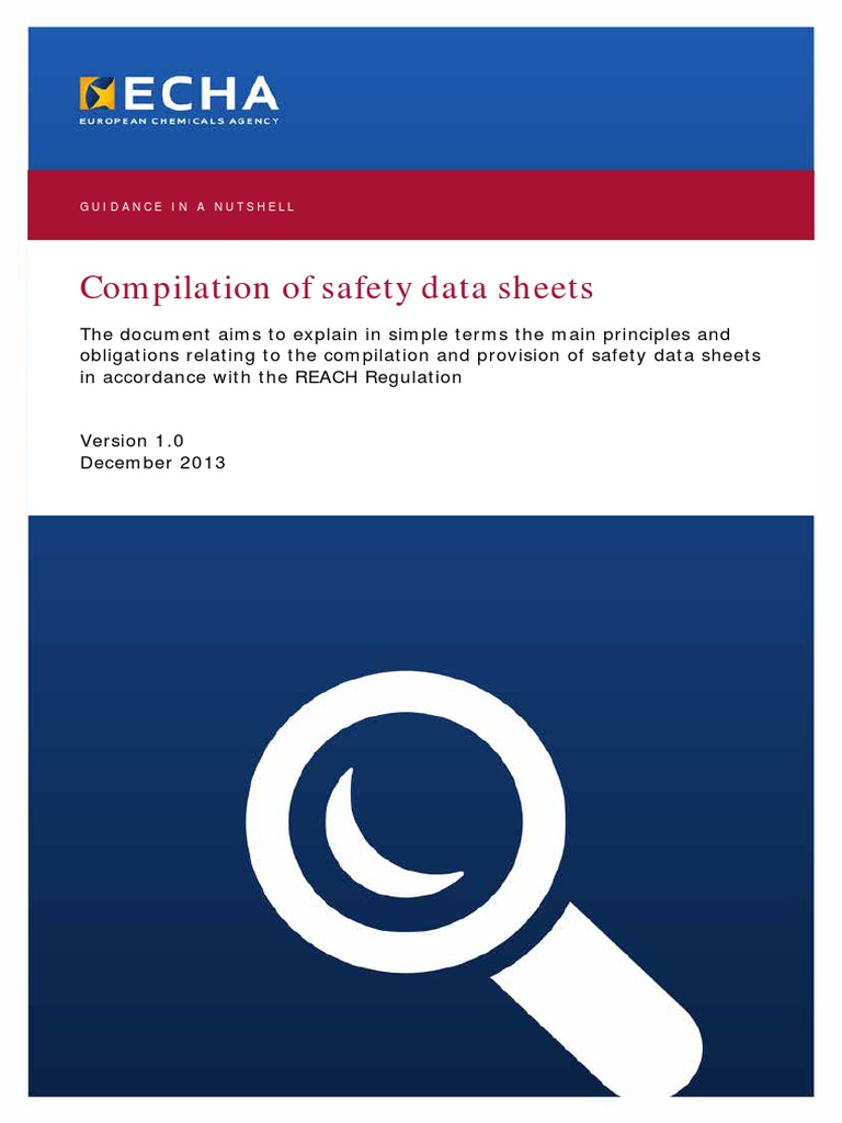 Sds Nutshell Guidance en | PDF | Safety | Occupational Safety And Health
