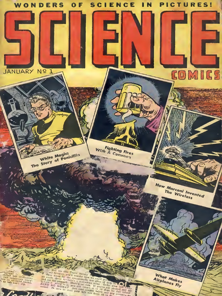Ace Comics Science Comics 01 1946 01 | PDF | Nothing | Oxygen