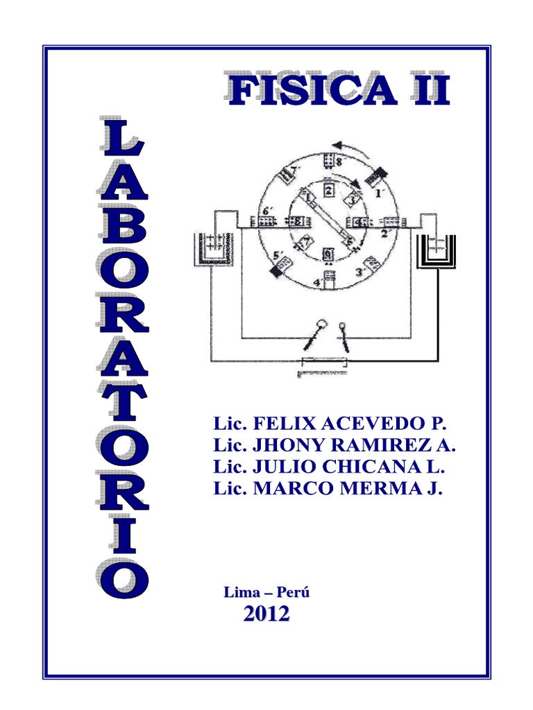Guía de Laboratorio Fisica 3 - UNAC-FIEE | PDF | Condensador | Corriente eléctrica