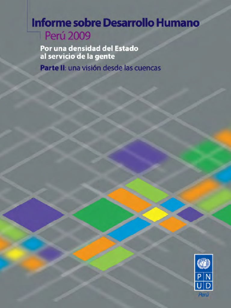 Informe Sobre Desarrollo Humano Perú 2009-Vol II | PDF | Índice de ...