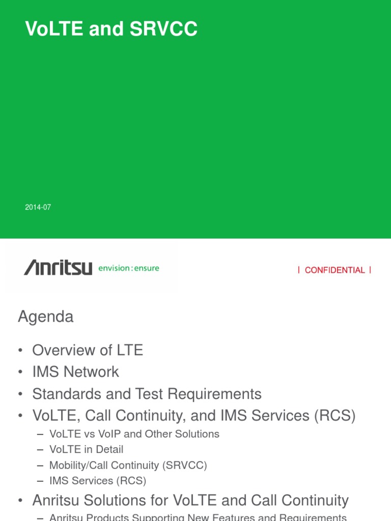 Volte SRVCC | PDF | Ip Multimedia Subsystem | Session Initiation Protocol