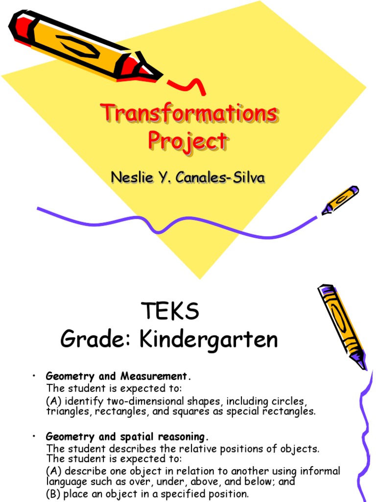 Math 1351-Transformations Project | PDF | Shape | Line (Geometry)