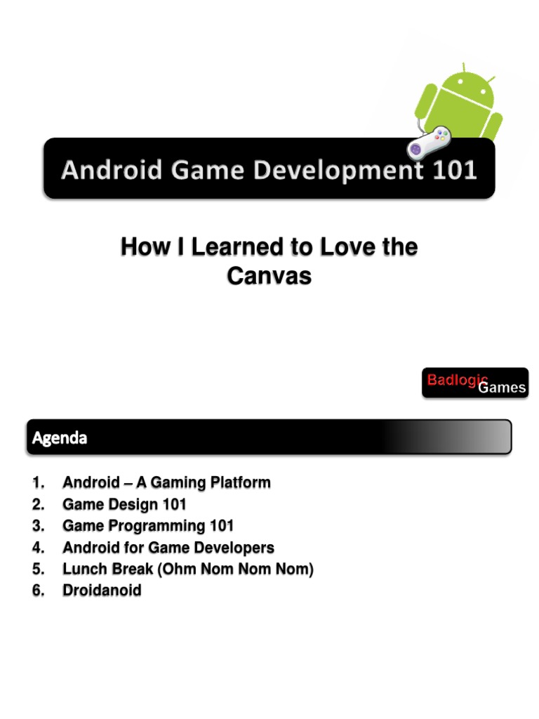 Android Game Development Pdf Digital Technology Computer Hardware 