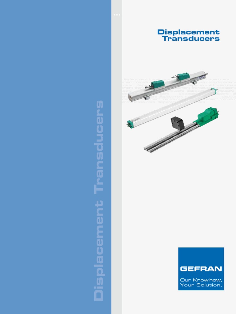 Catálogo Gefran | PDF | Electrical Engineering | Mechanical Engineering